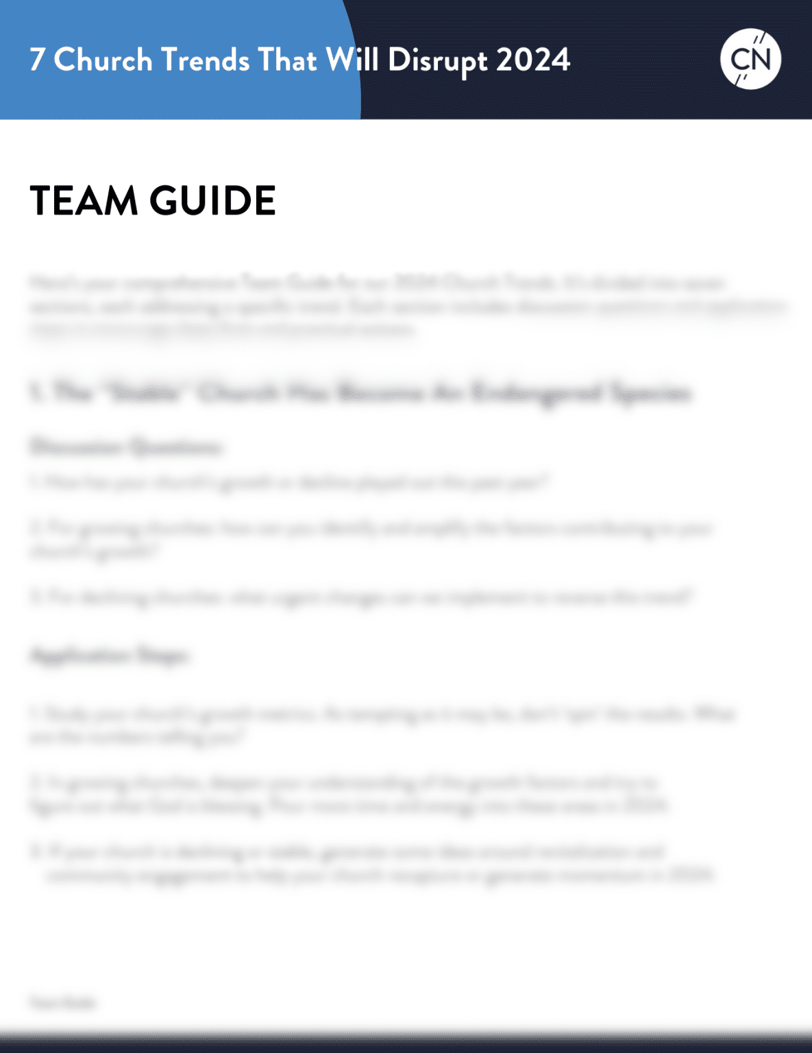 7 Church Trends That Will Disrupt 2024 - CareyNieuwhof.com