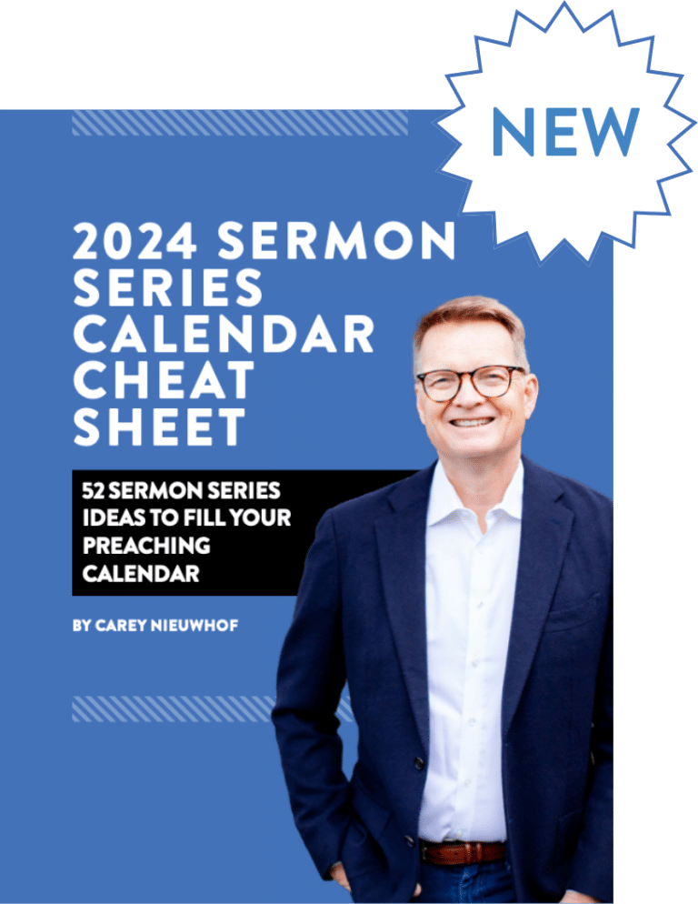 The Art of Preaching - CareyNieuwhof.com